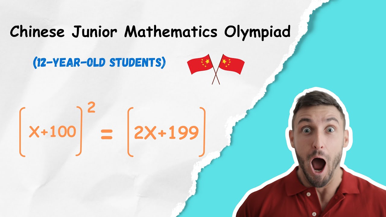 Can You Solve This 12-Year-Old’s Math Problem from China? | Challenging ...