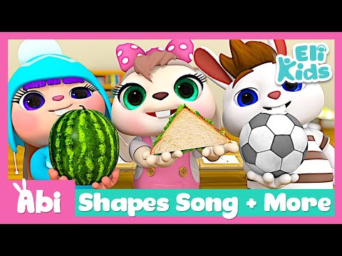 Shapes Song +More | Eli Kids Songs & Nursery Rhymes Compilations