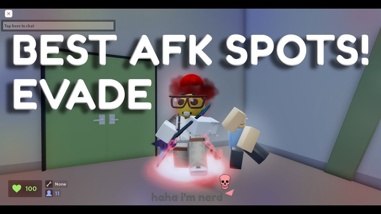 Best afk spots in evade! (Roblox evade) - YouTube