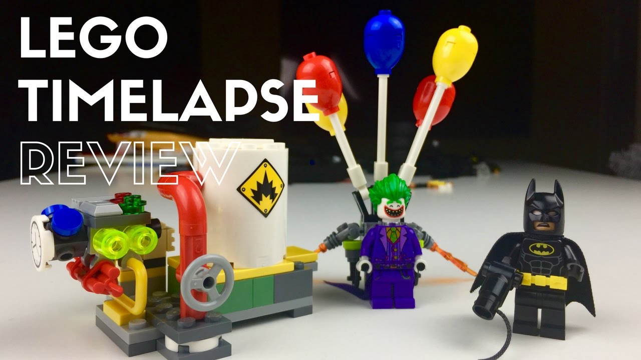 Lego 70900 The Joker Balloon Escape | Quick Build Review - YouTube