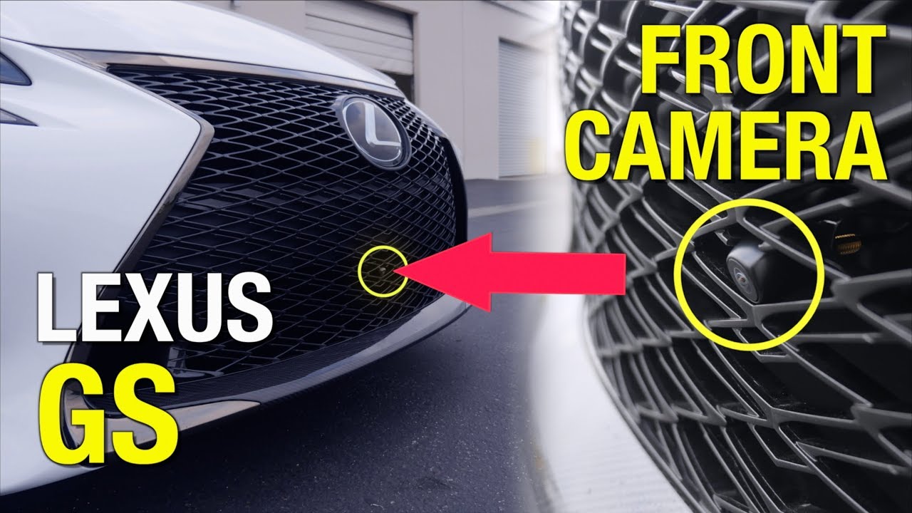 2015-2021 LEXUS GS F Front Camera Install and Demonstration by ACC USA ...