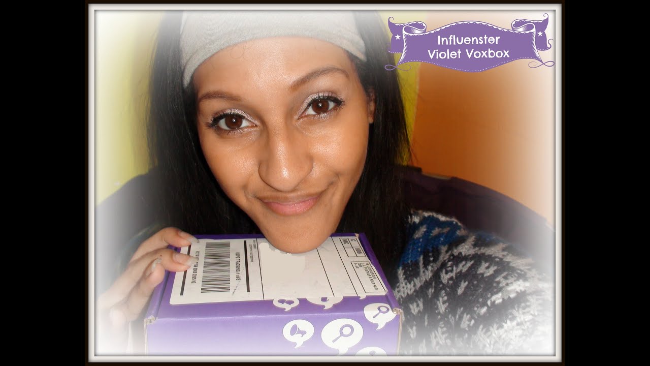 Influenster Violet Vox Box Unboxing - YouTube