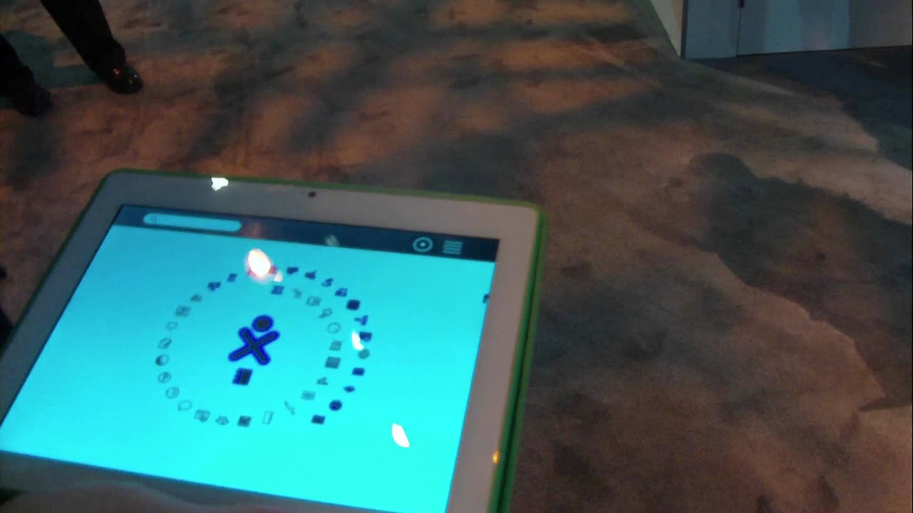 demo of One Laptop per Child XO 3.0 tablet - YouTube