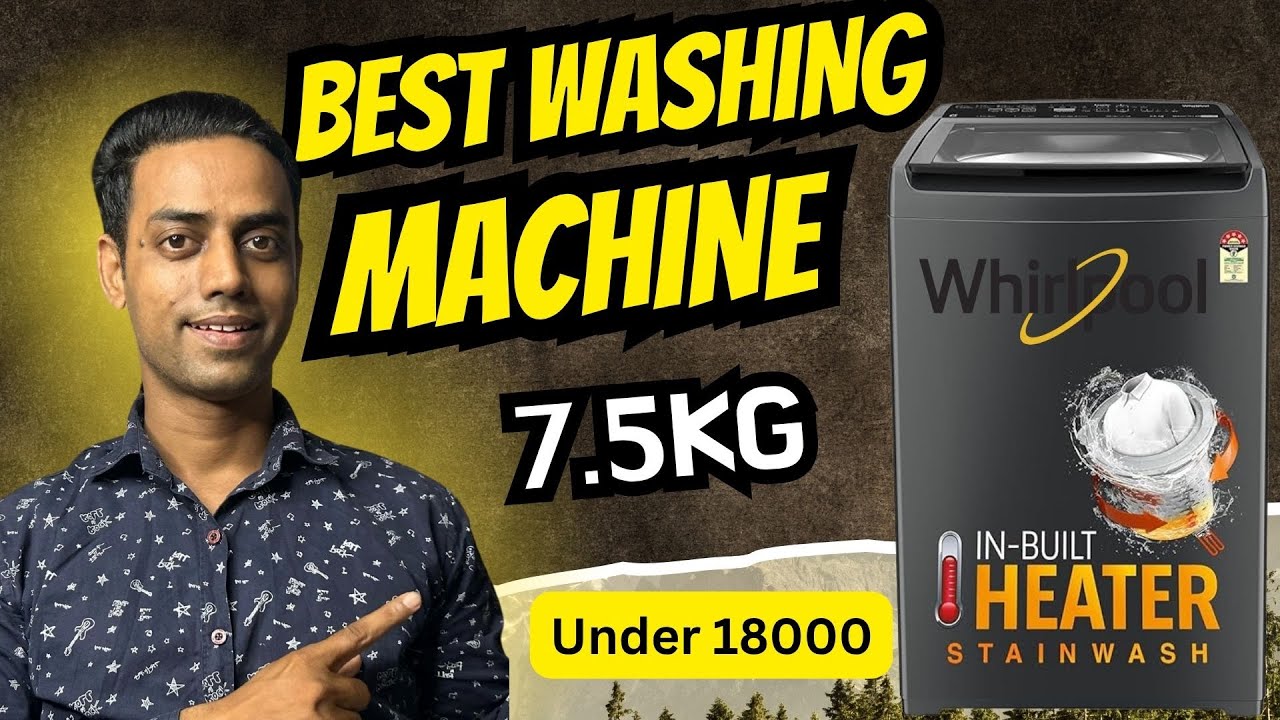 Whirlpool 7.5Kg Washing Machine Review 🔥 Best Washing Machine Under ...