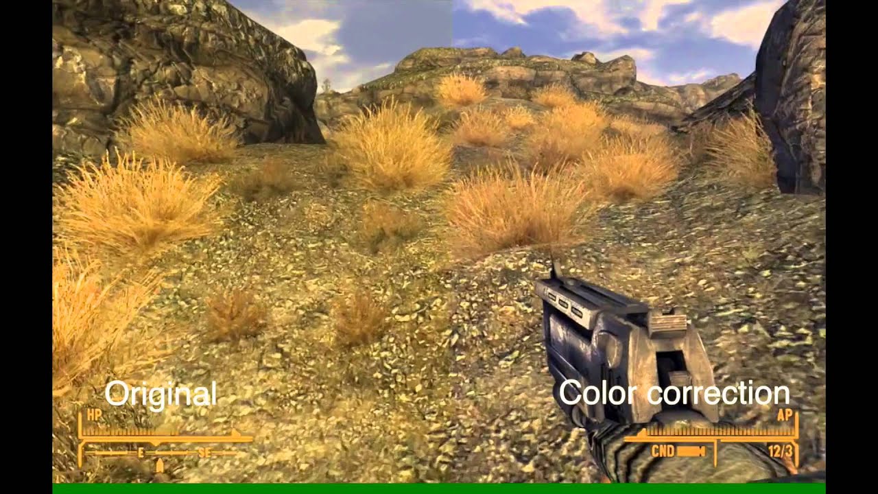 Fallout 3 Color Correction - YouTube