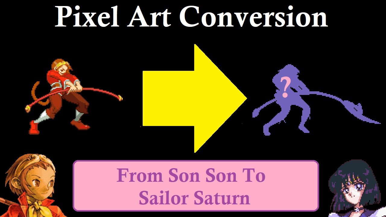 🎨 From MVC2 Son Son To Sailor Saturn Silent Glaive Surprise 2nd Frame ...