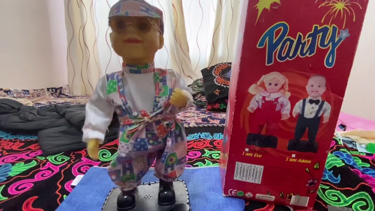 action singer party dancing doll adam - YouTube