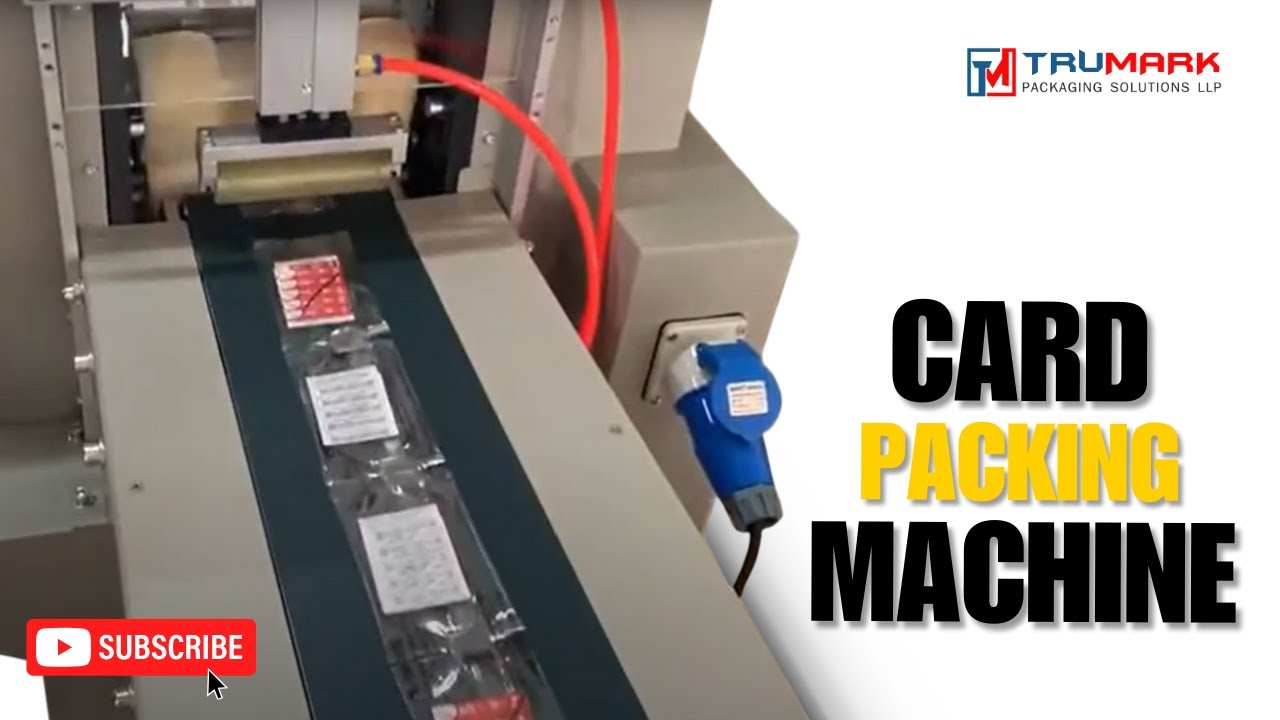 Automatic Flow Wrap Machine - YouTube