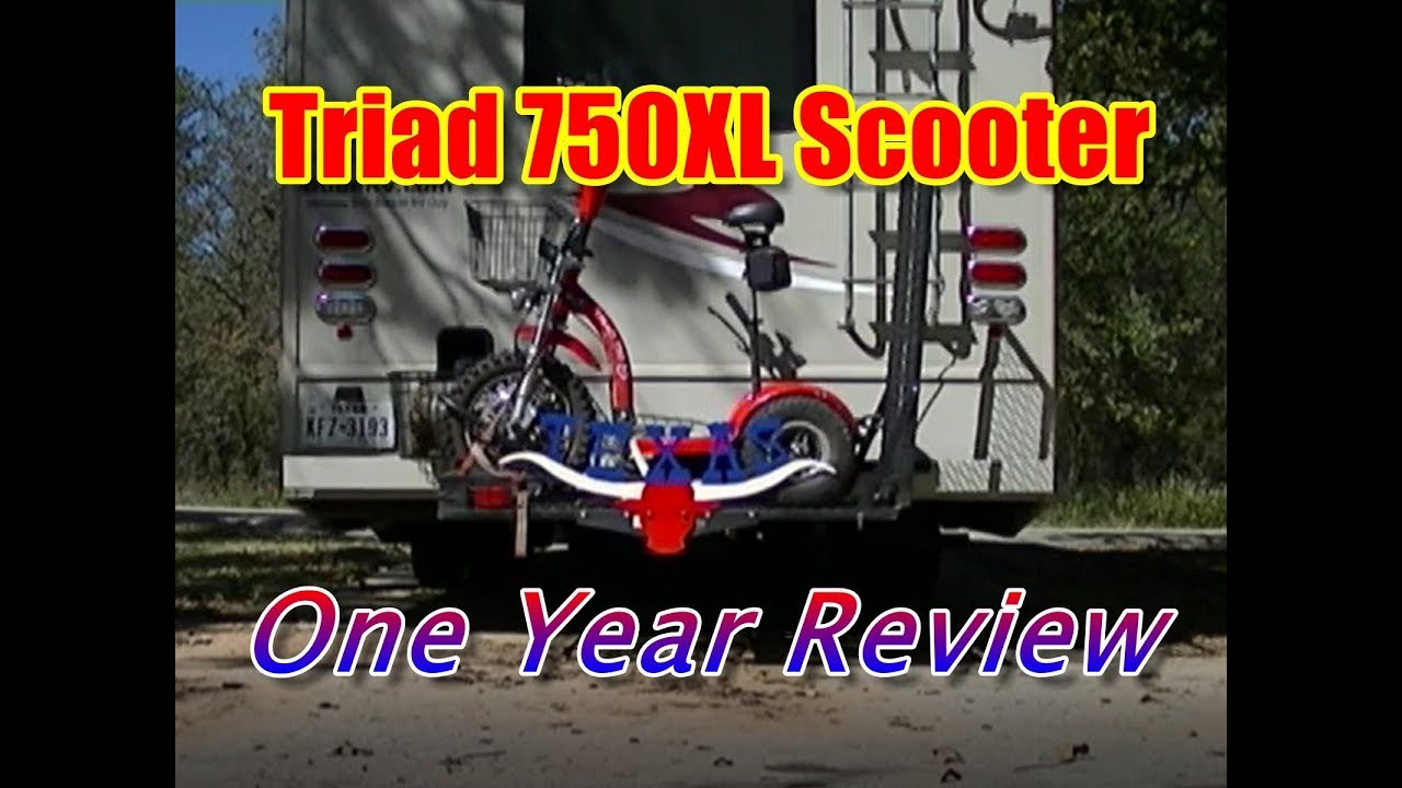 Triad 750 XL CSX A Review After One Year | Electric Scooter A Rip Off ...
