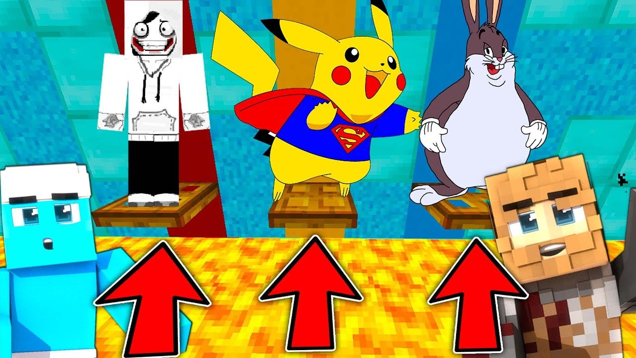 KTO WPADNIE!? - Superman Pikachu vs Jeff The Killer vs Big Chungus ...