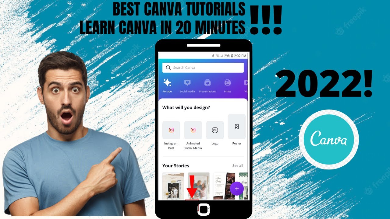 How to use canva in 20 minutes (CANVA beginners course 2022) - YouTube