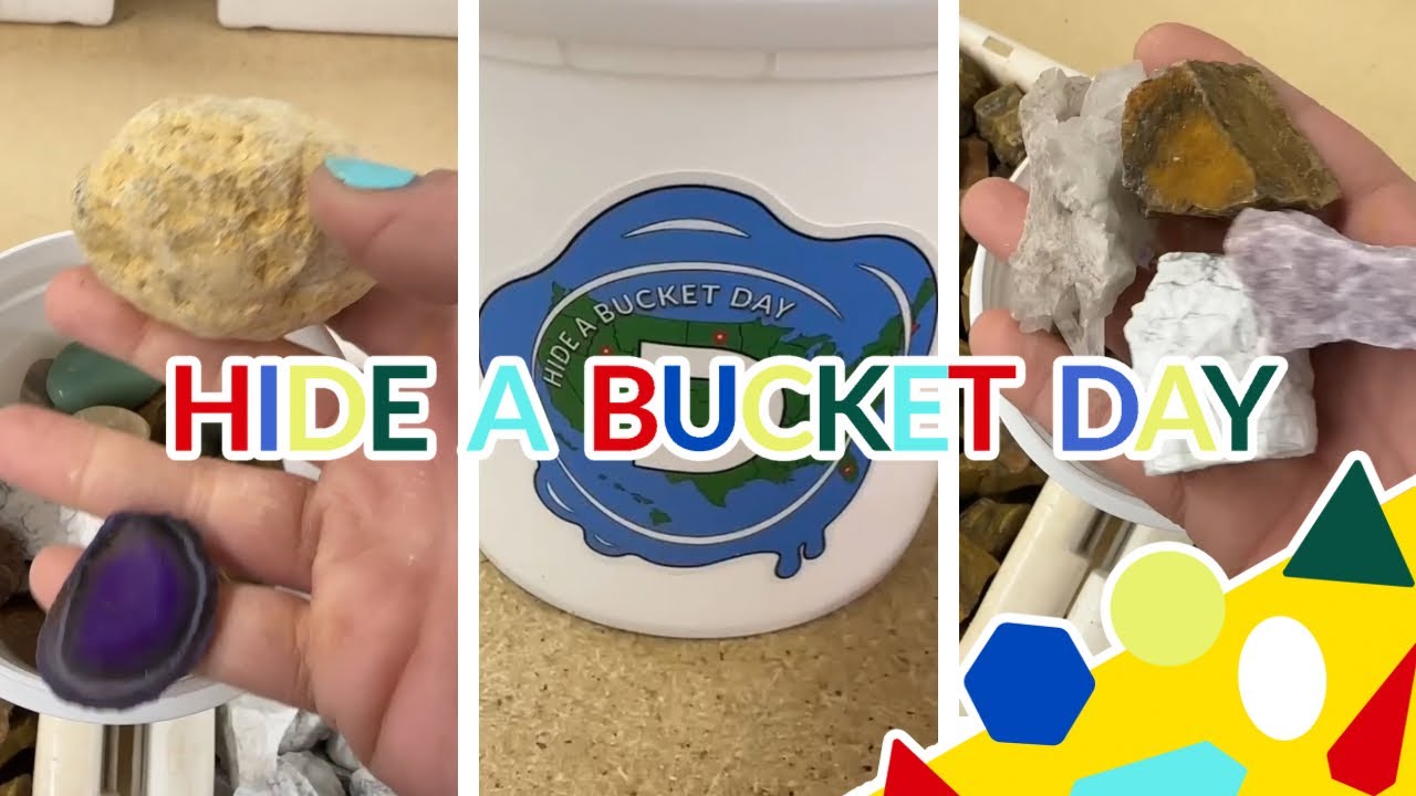 2024 Hide A Bucket Day! *FREE* Buckets!! - YouTube