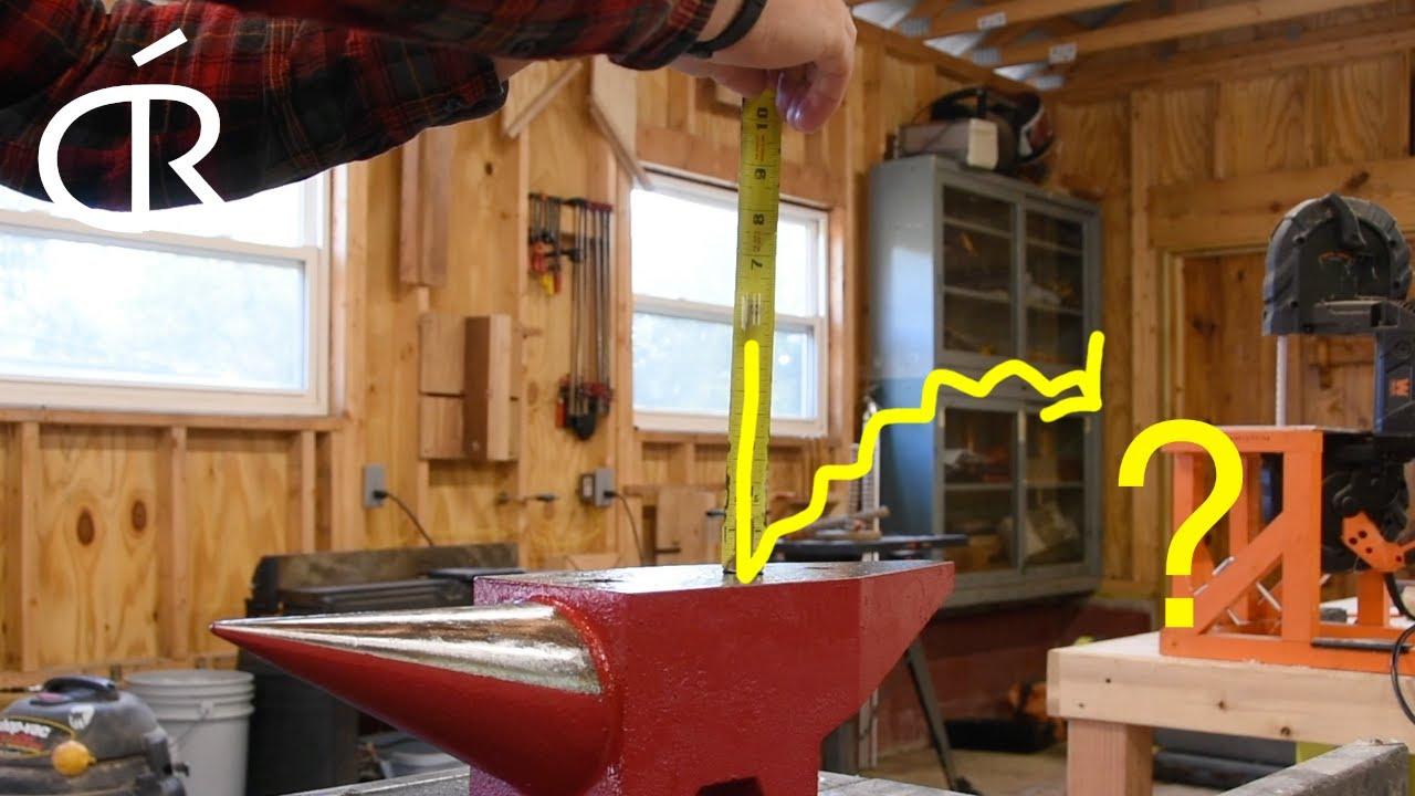 Testing rebound on the Harbor Freight cast steel anvil (80% claimed ...