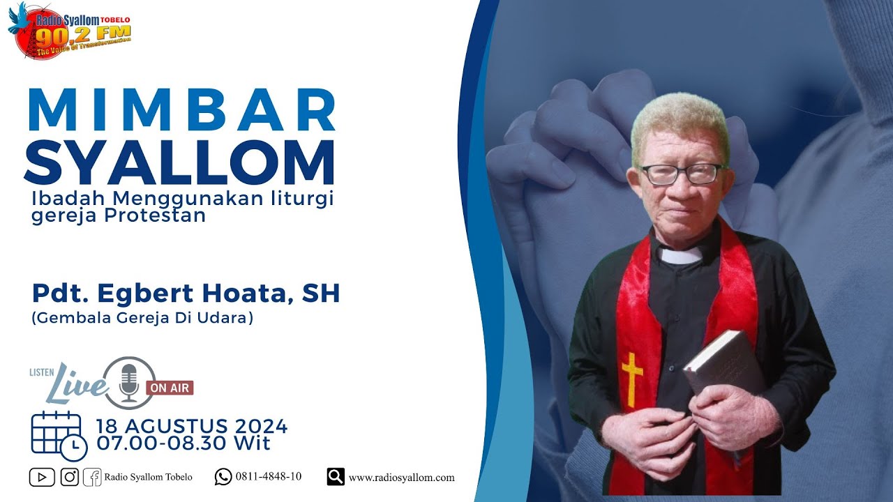 MIMBAR SYALLOM | MERDEKA DARI DOSA CARA ZAKHEUS (LUKAS -10) | PDT ...