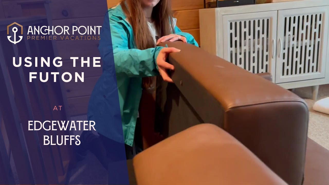Using the Futon at Edgewater Bluffs - YouTube