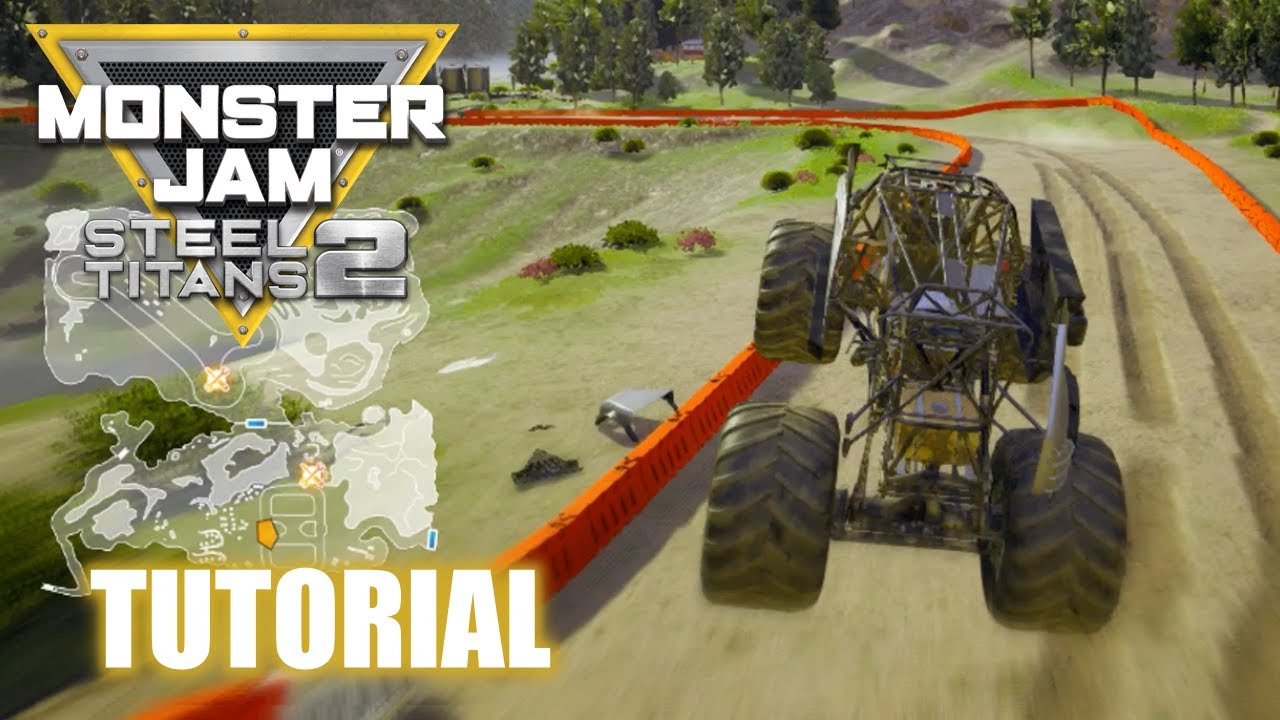 Monster Jam Steel Titans 2 – Tutorial - First Time Driving a Monster ...