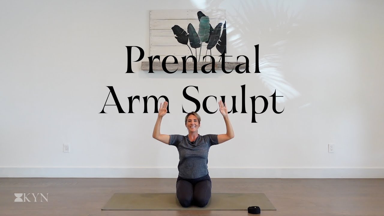 17 Minute Prenatal Arm Sculpt - YouTube