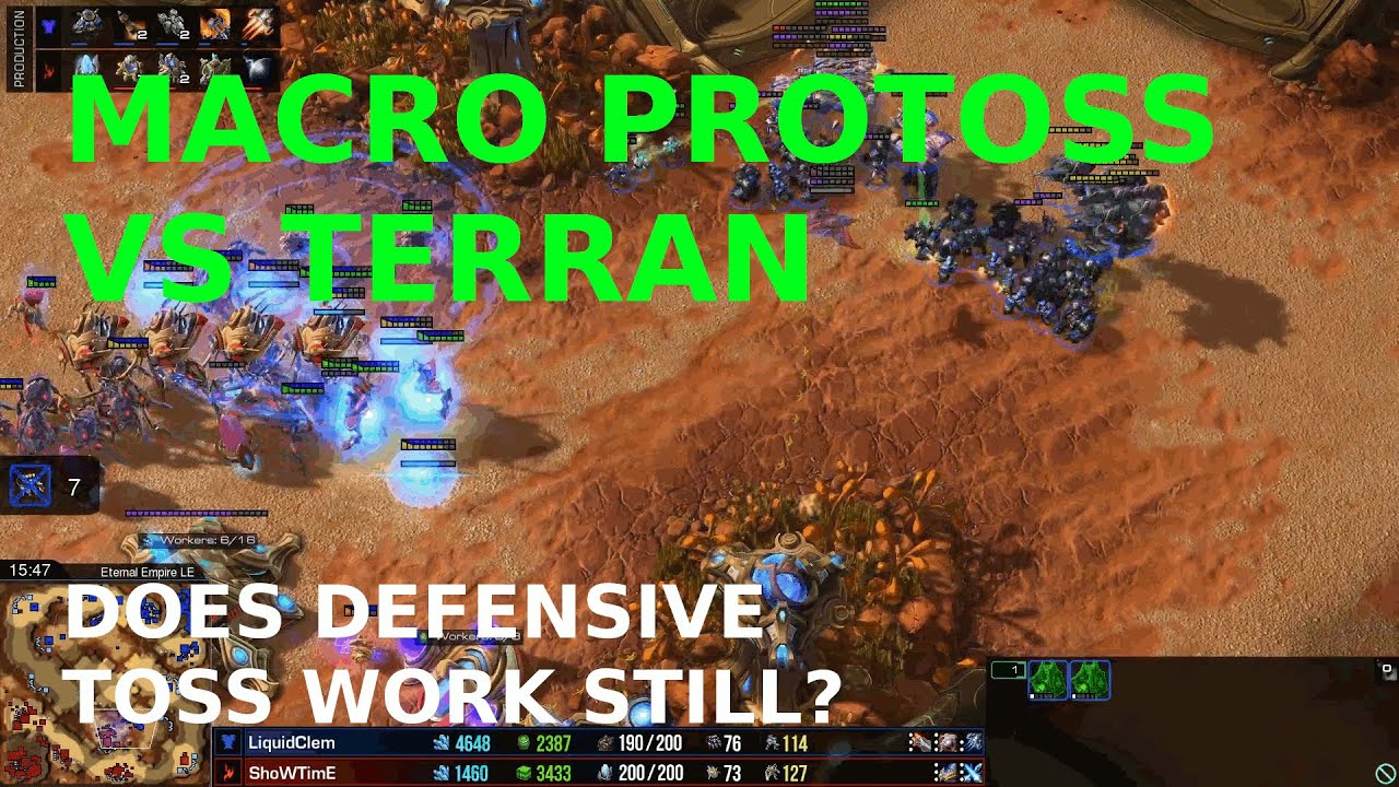 Clem vs ShoWTimE - Epic TvP - Starcraft 2 - YouTube