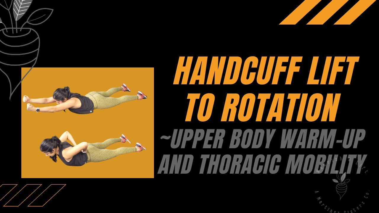 Handcuff to Rotation Demo- Fire up those shoulders and thoracic muscles ...