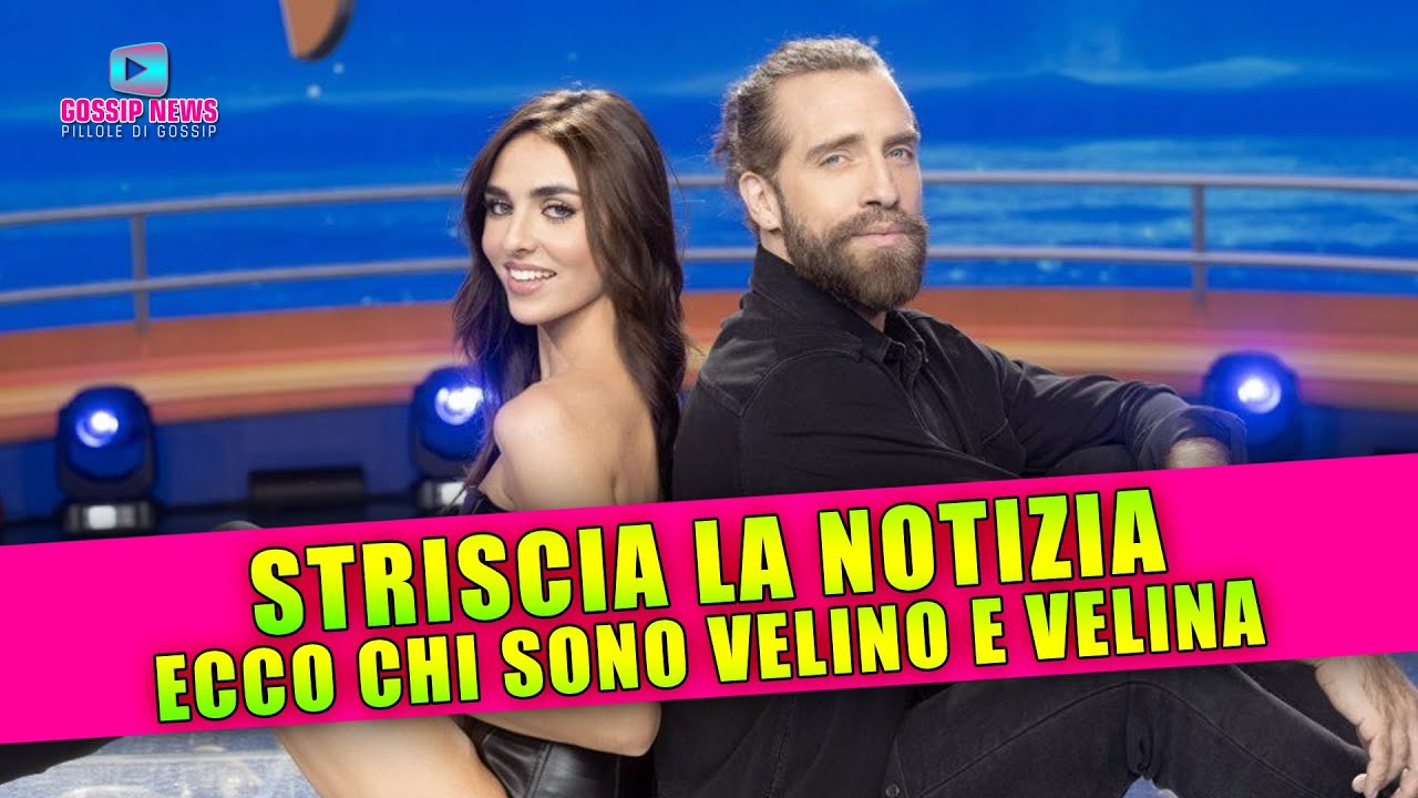 Striscia La Notizia: Ecco Chi Sono Velino e Velina! - YouTube