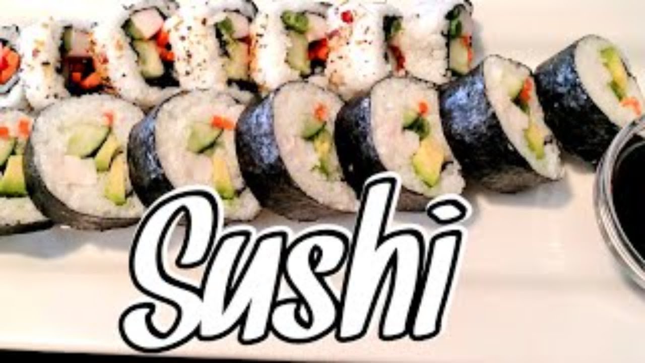 How To Make Sushi - Step by Step For Beginners. - YouTube