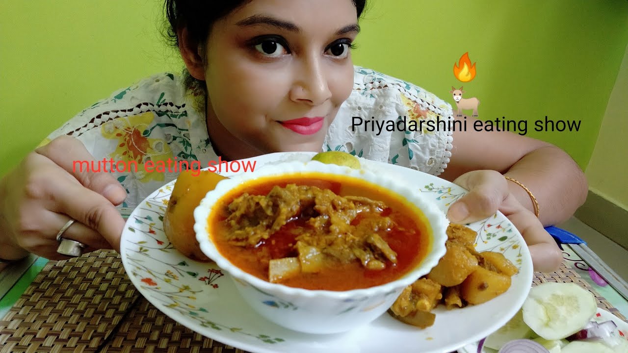 mutton eating show/eating show mutton/eating show @RituFoodHouse # ...