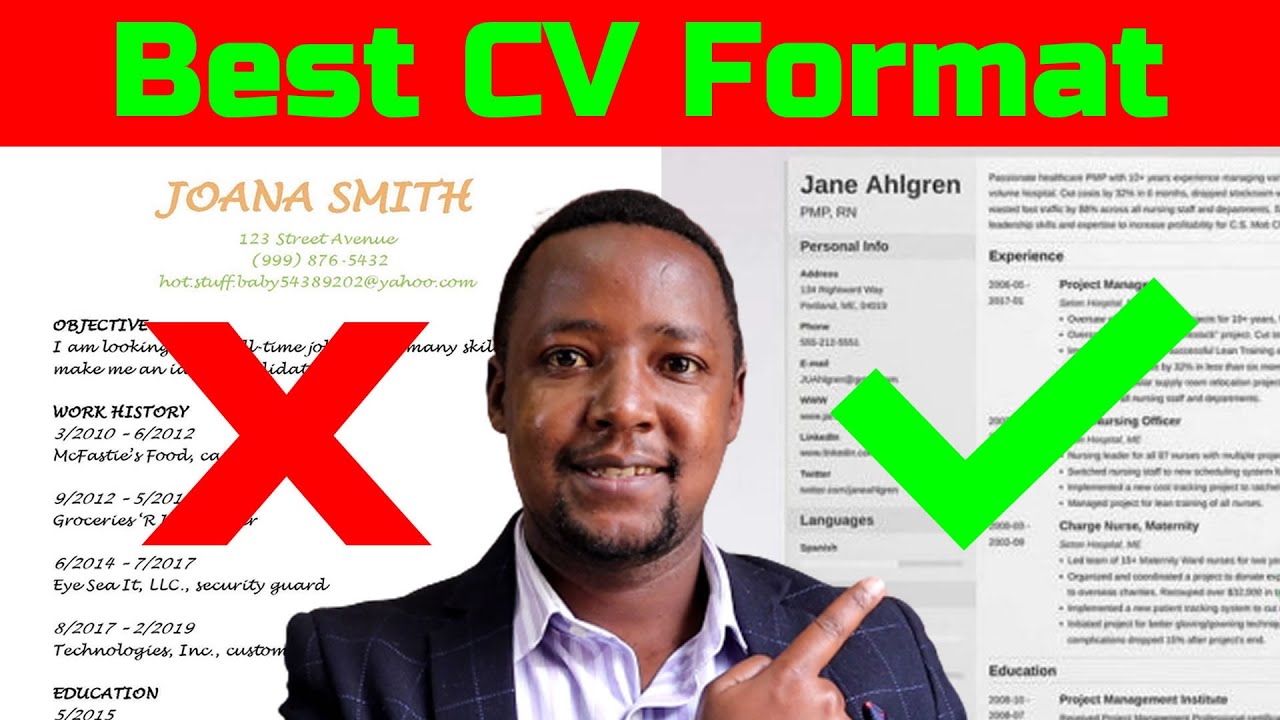 How to Write a CV in 2021 - CV Format for Job - CV Writing Tips - YouTube