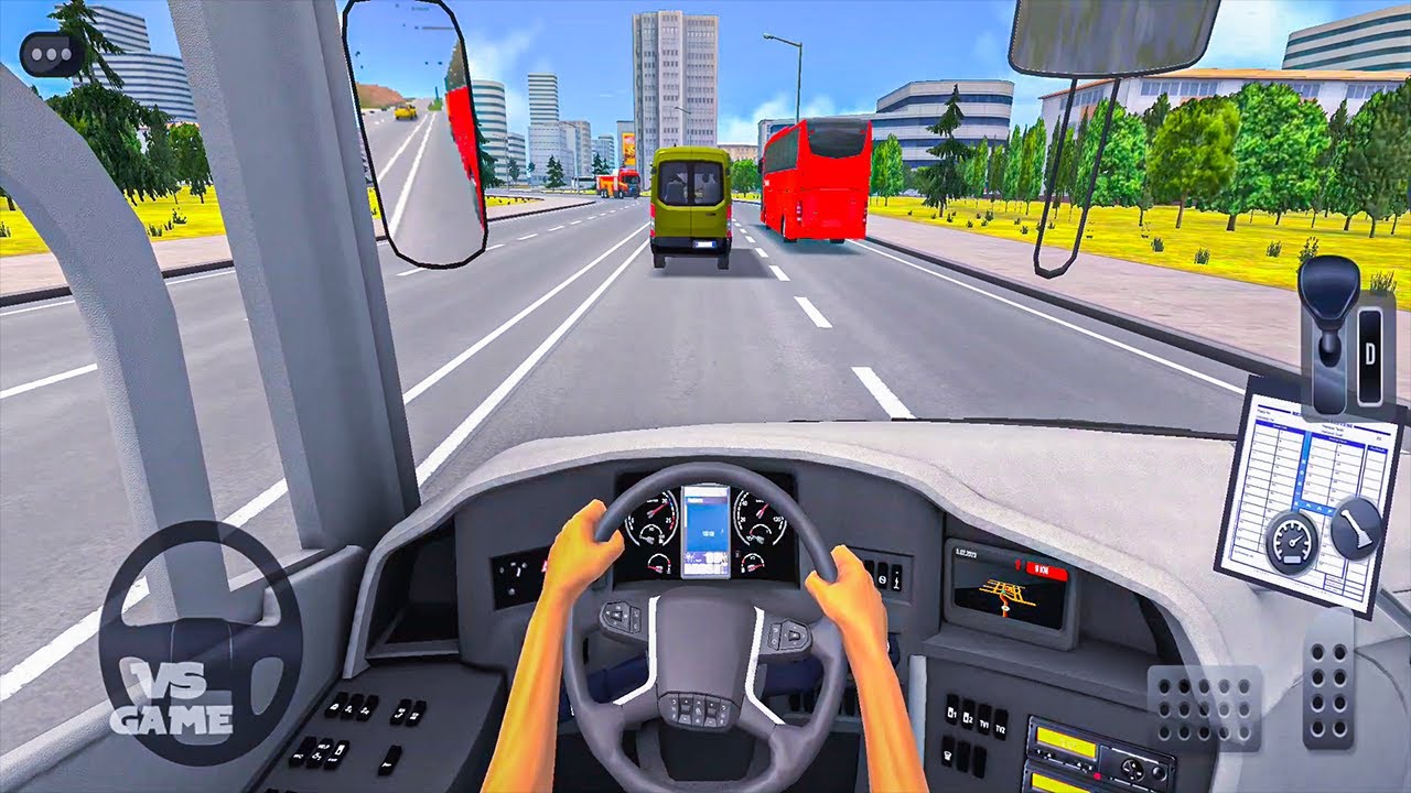 Scania Bus POV Driving in City - Bus Simulator Ultimate Gameplay - YouTube