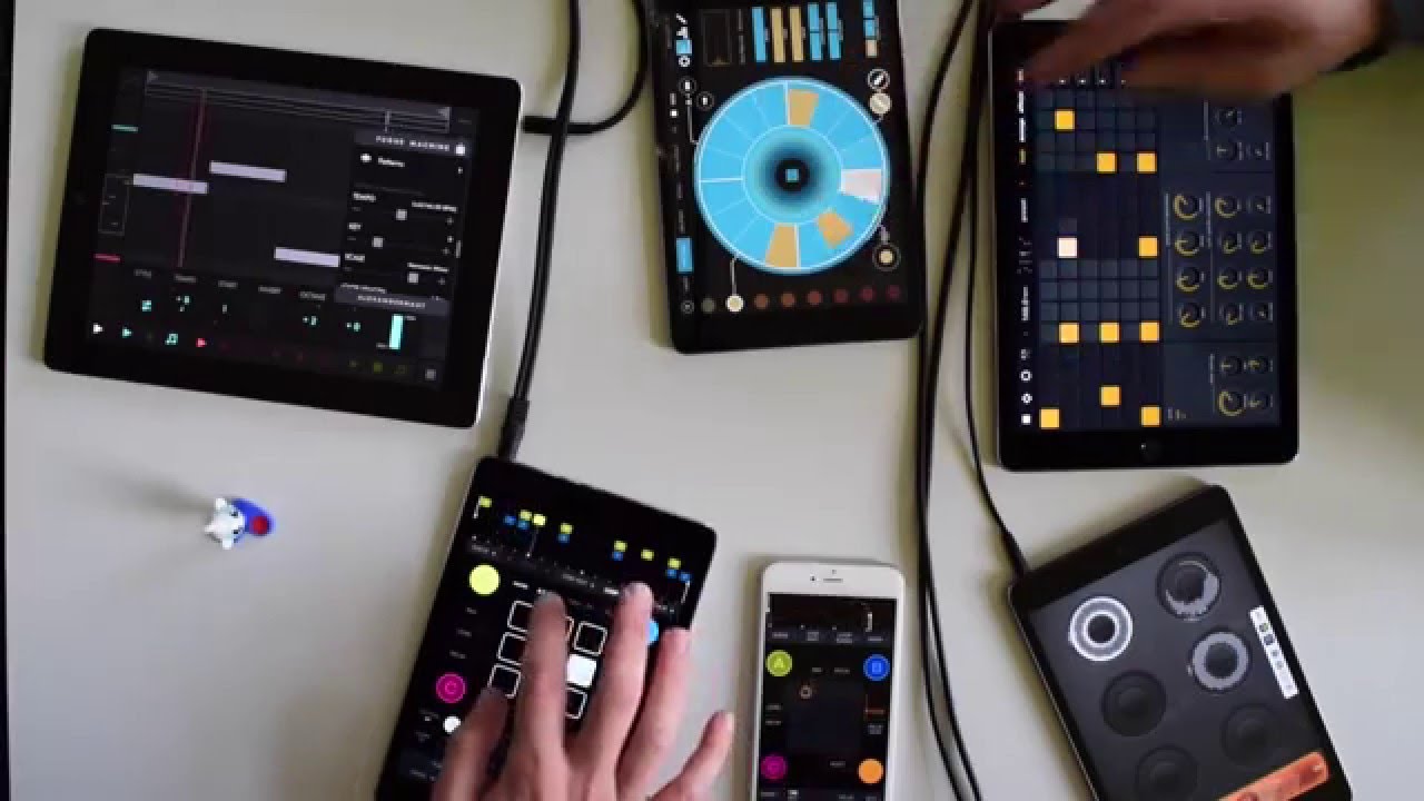 Beat Jam with Ableton Link: Triqtraq, Elastic Drums, Fugue Machine ...