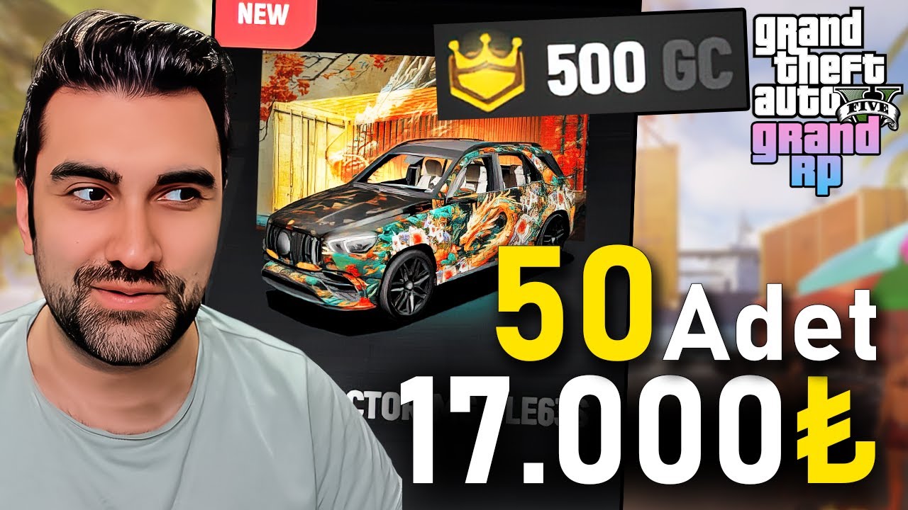 GTA 5 GRAND RP DE 500 GC İLE 50 ADET SANDIK AÇTIM ! 500$ - 17.000 TL ...