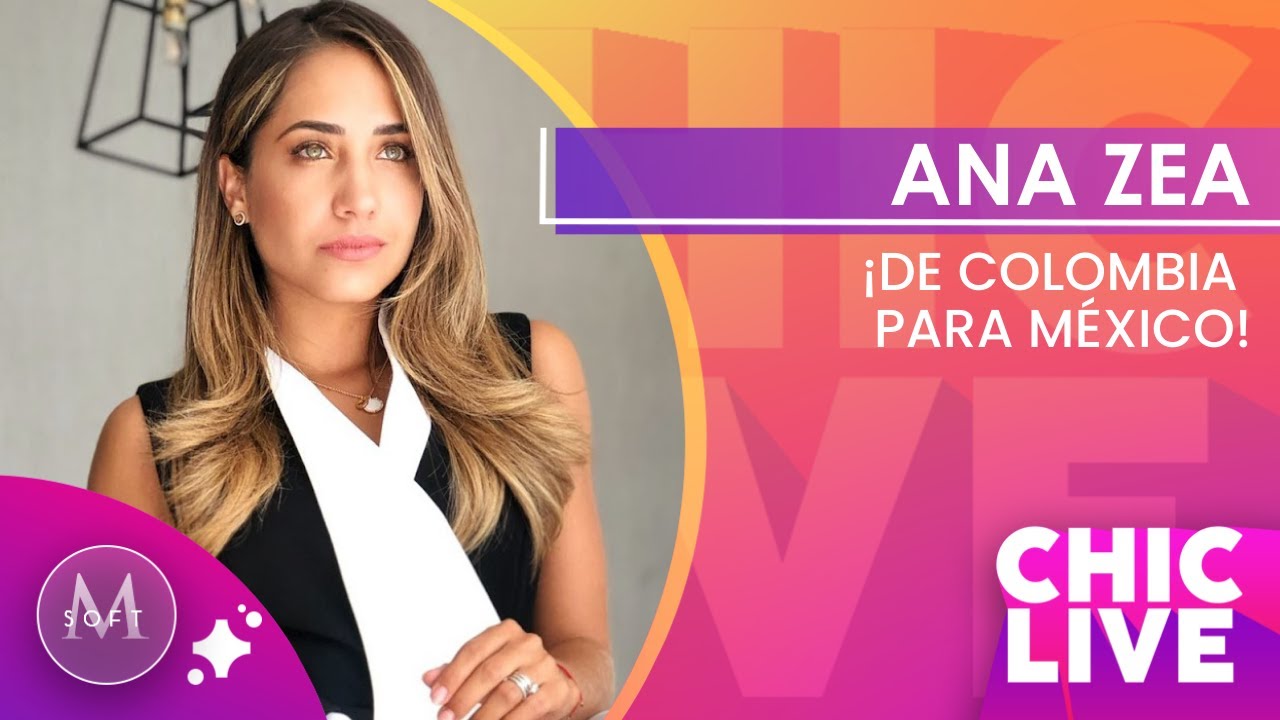 ¡De Colombia para México! Ana Zea inició así en la TV mexicana - YouTube