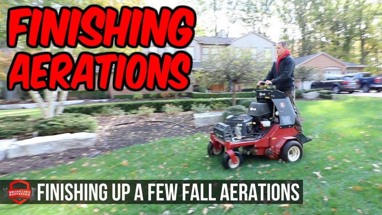 Adventures in Aerating with Alex Lica | Lica Lawn and Landscape ...