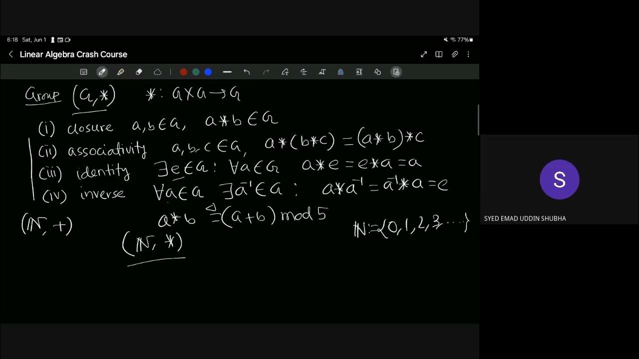 [CSE482] Quantum Computing 2 | Tutorial 1: Linear Algebra Review 1 | Summer '24 - YouTube