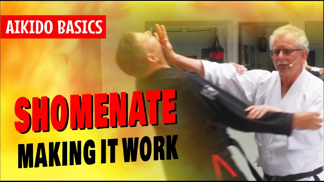 SHOMENATE | How it works and how to use it | FUNTIONAL AIKIDO BASICS - YouTube