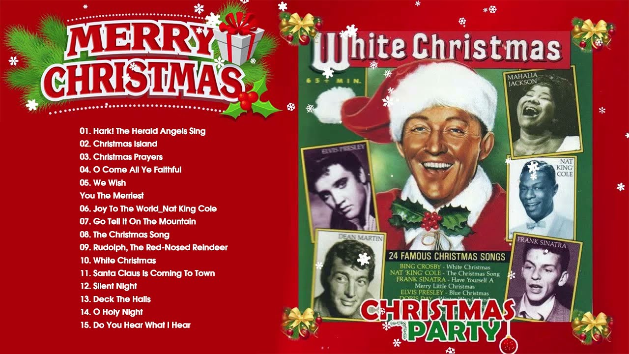 Bing Crosby, Nat King Cole, Ella Fitzgerald, Frank Sinatra, Dean Martin ...
