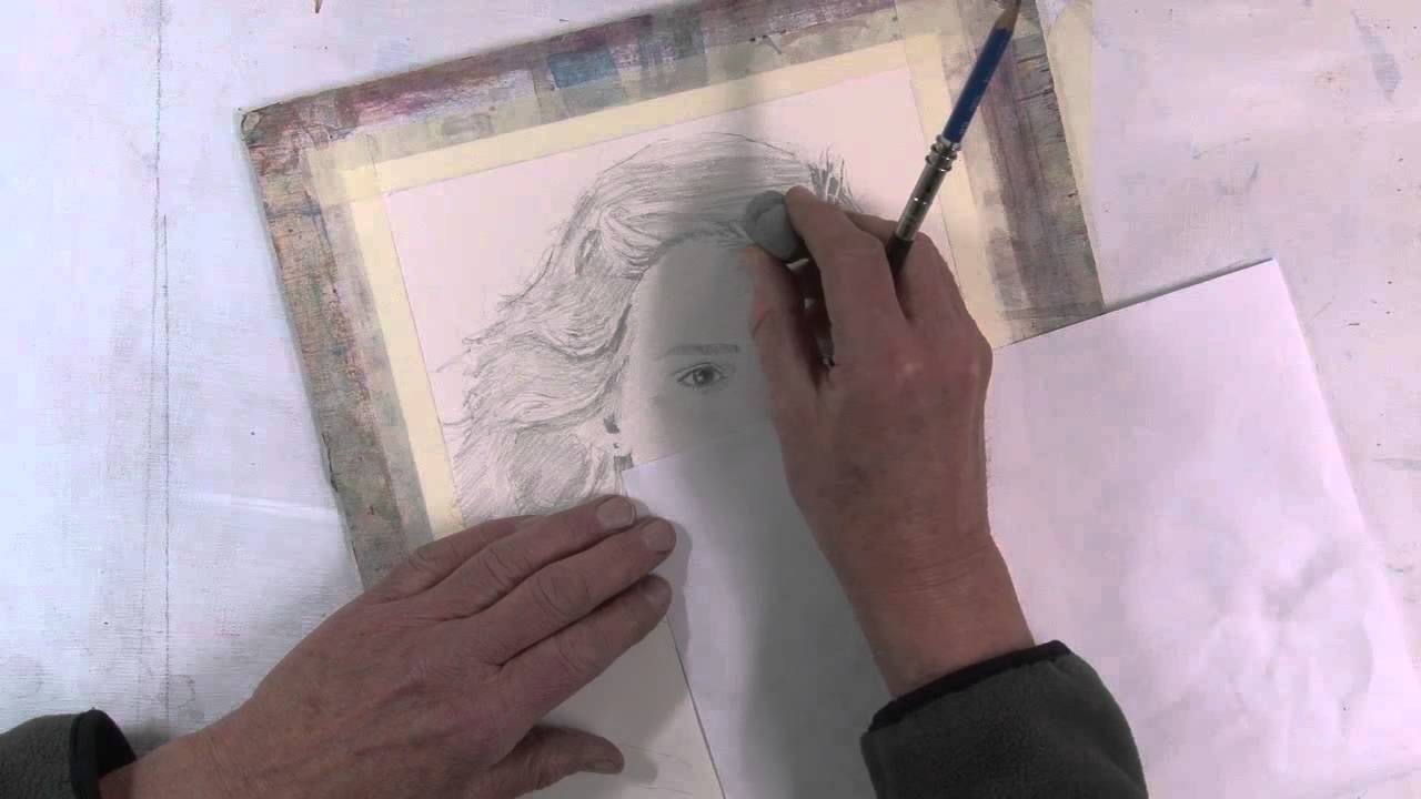 Shading A Portrait In Pencil 2 - YouTube