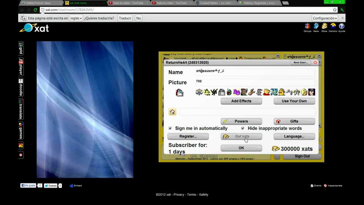 Como darse xats gratis con .Sol Editor - YouTube