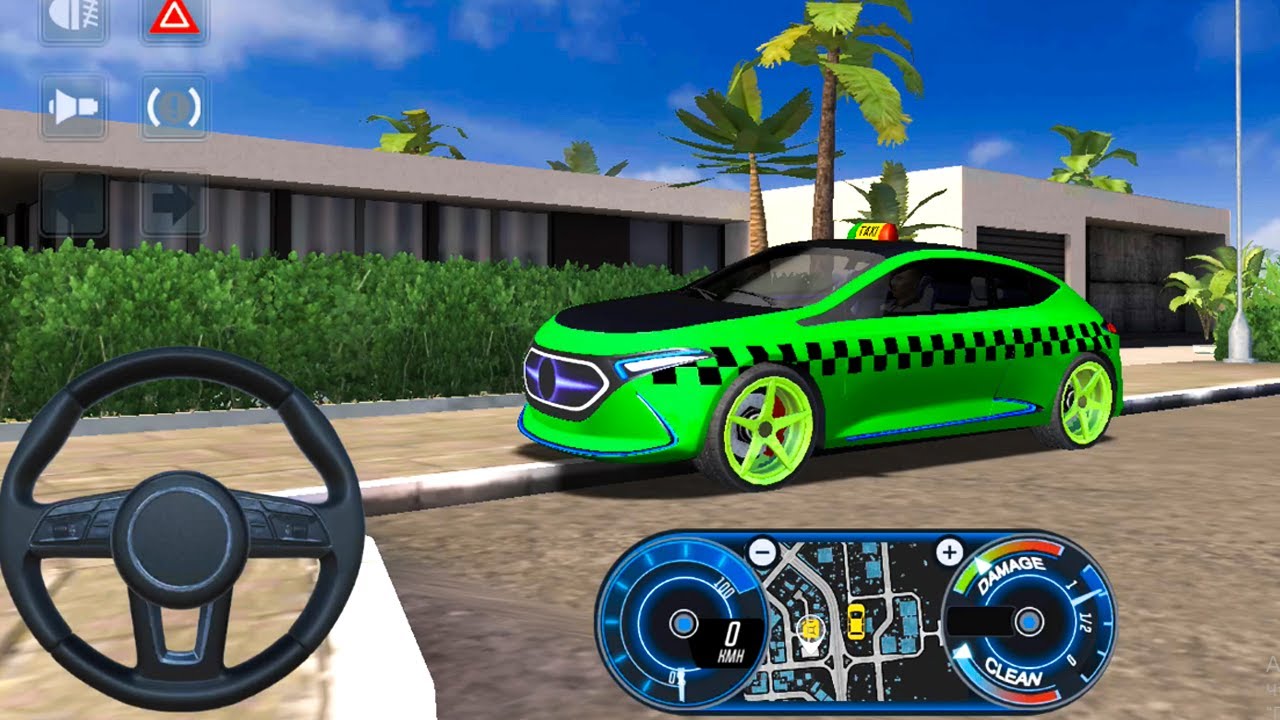 Taxi Sim 2022 – Cab Car Electrocar takes passengers home Android ...