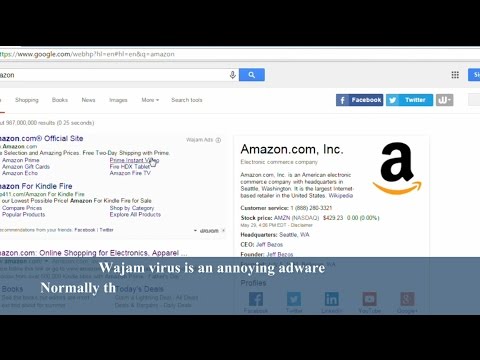 How to remove wajam ads malware - YouTube