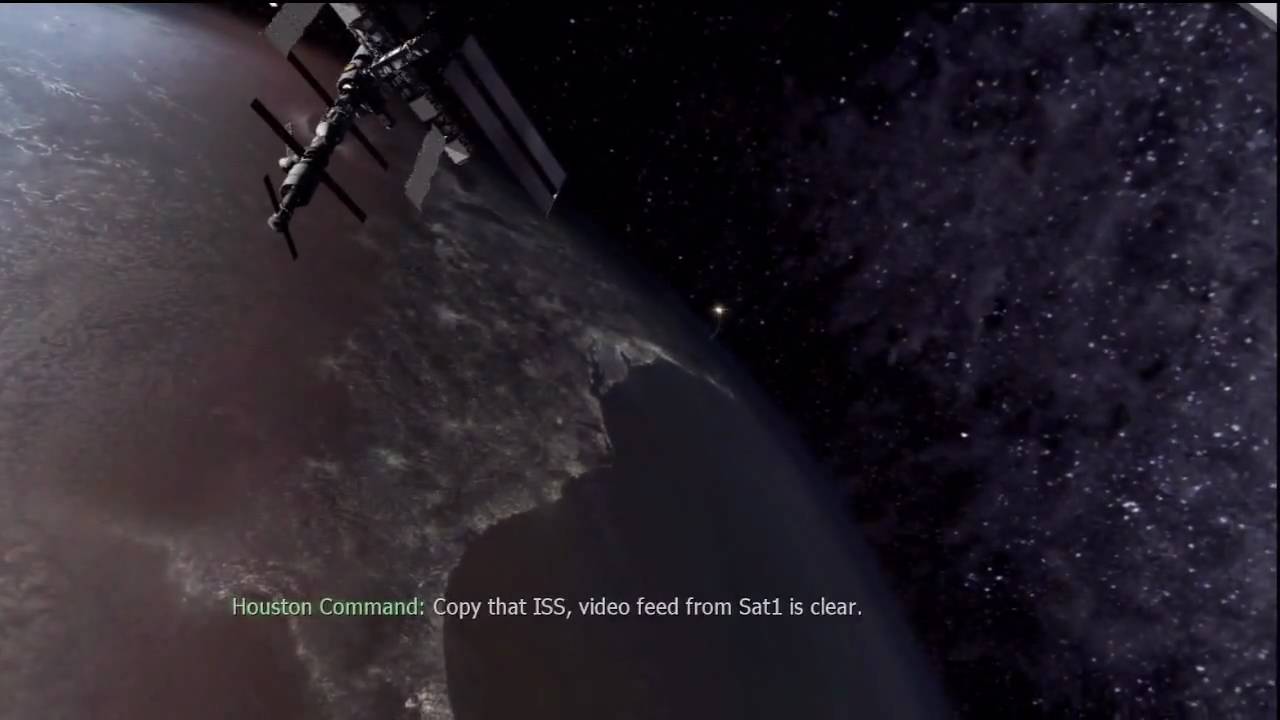 Call of Duty Modern Warfare 2 Space Scene HD HD - YouTube