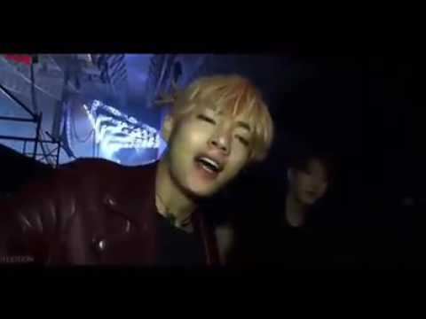 BTS V Kissing the Camera