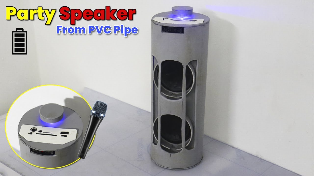 How to Make Party Box Speaker | DIY: Portable Bluetooth "SoundBox ...