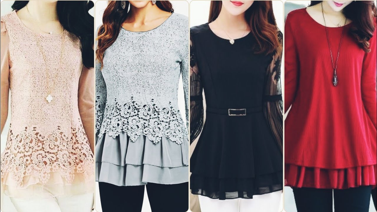 most beautiful girls top design collection👗 - YouTube