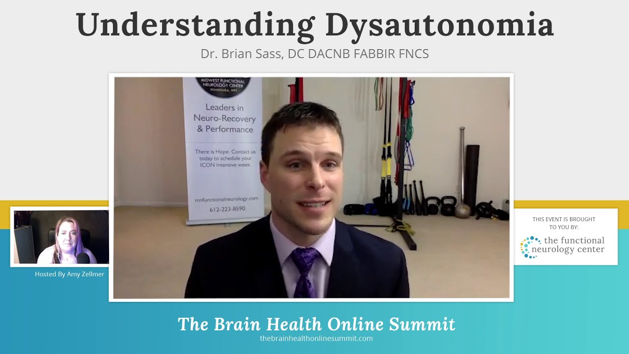 Dr. Brian Sass DC DACNB Dysautonomia in TBI - YouTube