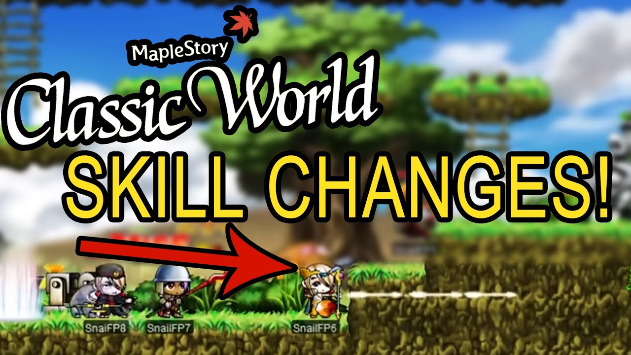 More Changes Coming to Maplestory Classic World! - YouTube