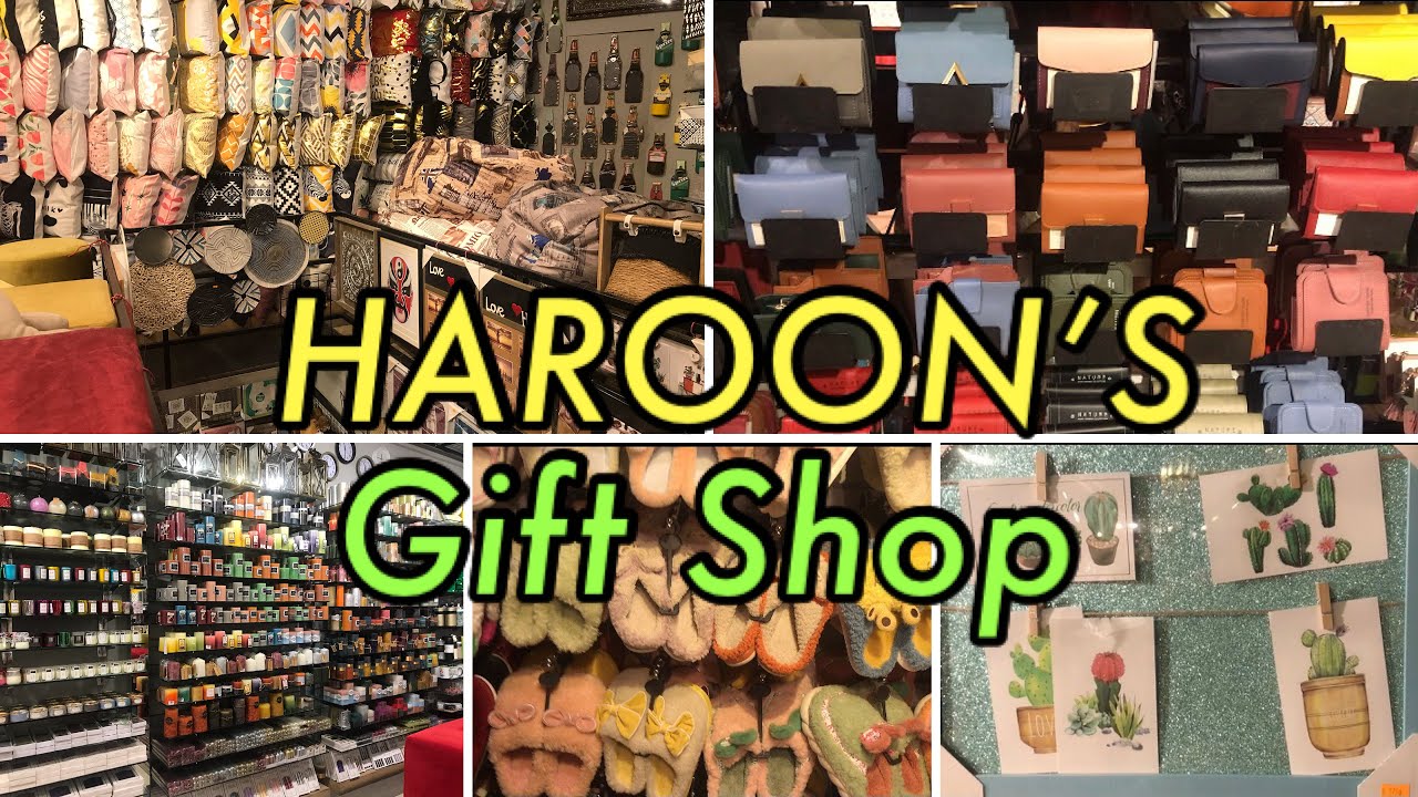 HAROON’S Gift Shop Islamabad | Home Decore | Shoes | Jewellery | Candles | Clocks - YouTube
