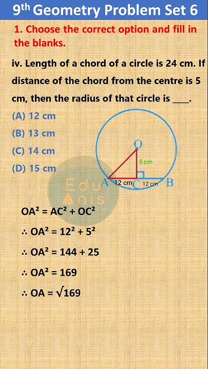 Class 9 Geometry Problem Set 6 Question 1 (iv, v)| Maharashtra board - YouTube