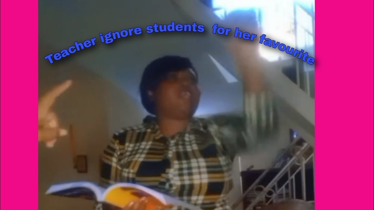 teacher ignore students for her favourite in class#1kcreator #short ...