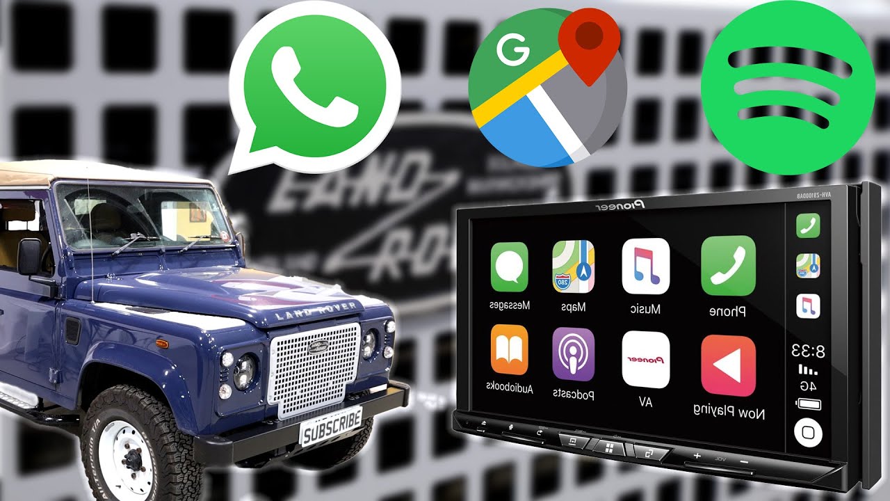 Land Rover Defender 90! Apple Carplay & Speaker Upgrade! - YouTube