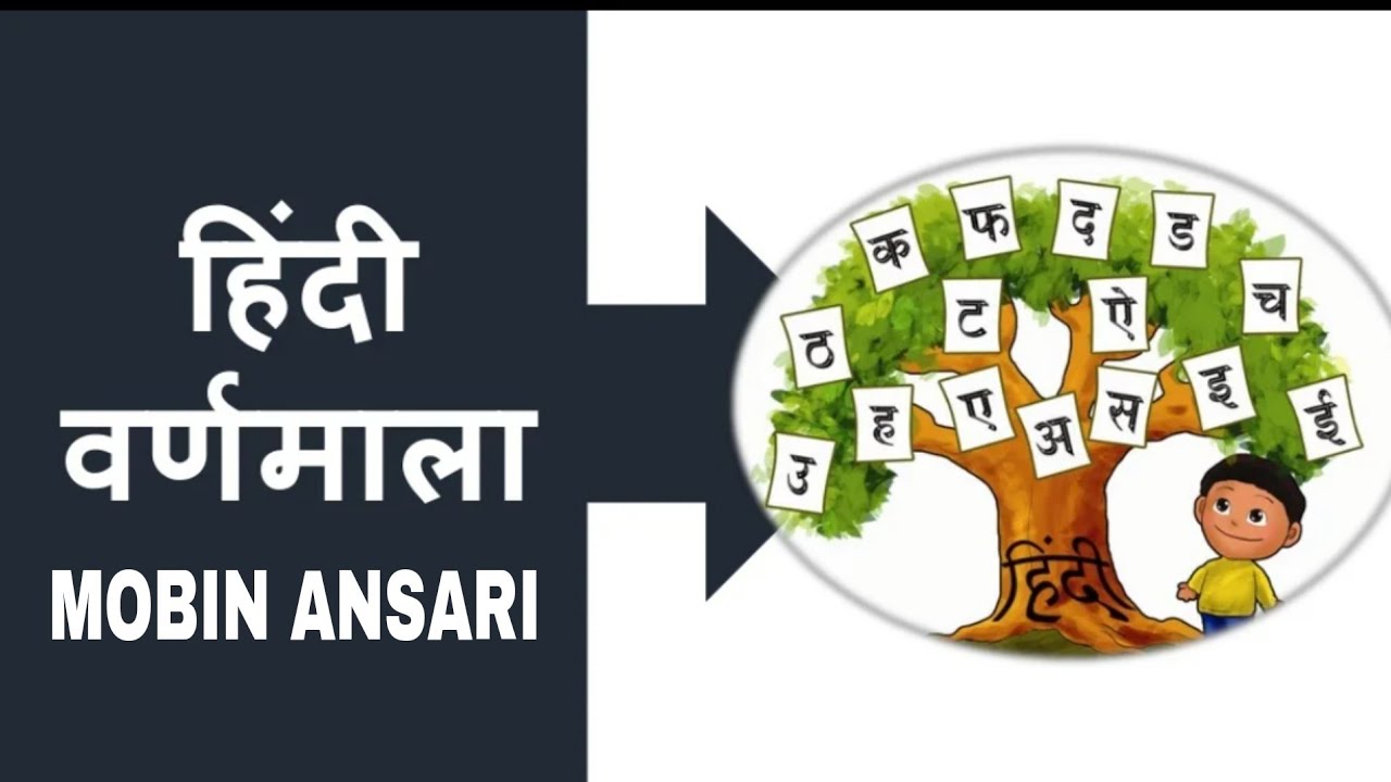 हिंदी वर्णमाला By Mobin Ansari - YouTube